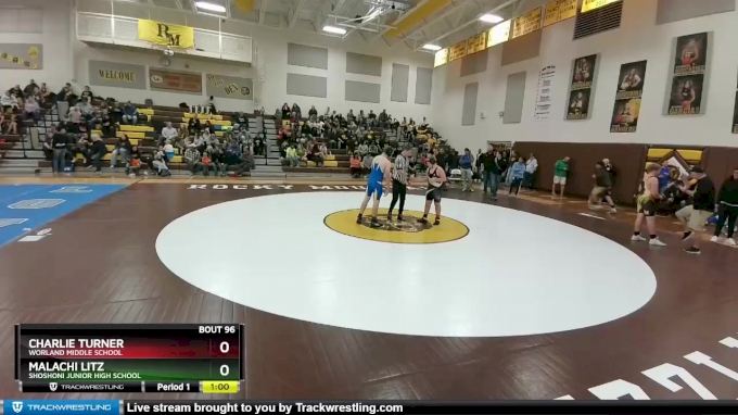 155 lbs Quarterfinal - Malachi Litz, Shoshoni Junior High School vs ...