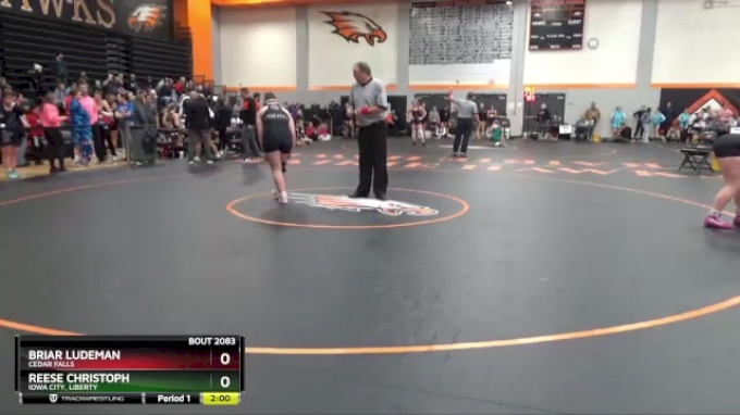 190 lbs Quarterfinal - Briar Ludeman, Cedar Falls vs Reese Christoph ...