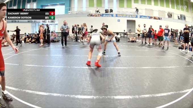 138 lbs Round 3 (4 Team) - Zachary Berry, Beebe Trained Blue vs Kameron Dotson, MF Dynasty