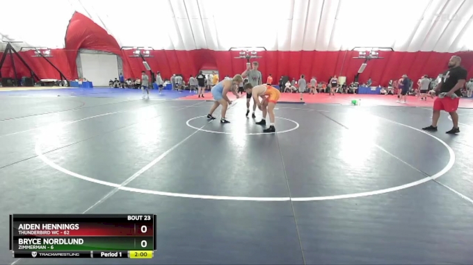 285 lbs Semis & Wb (16 Team) - Bryce Nordlund, Zimmerman vs Aiden ...