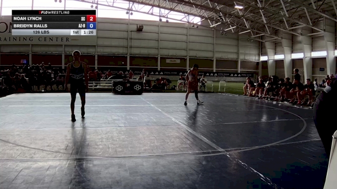 126 lbs Noah Lynch, South Carolina vs Breidyn Ralls, Arizona Blue