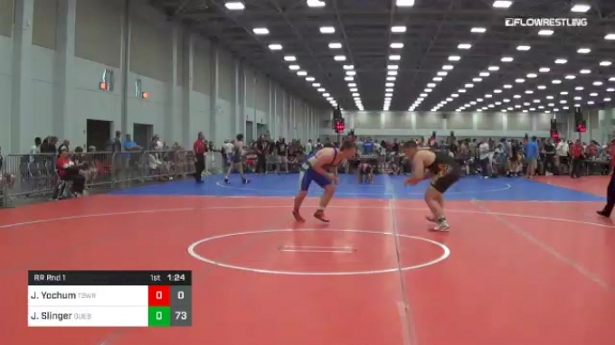 285 lbs Rr Rnd 1 - Justin Yochum, T3 Wrestling Red vs Jake Slinger ...