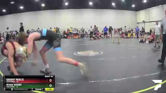 138 lbs Finals (8 Team) - Ryan Mann, Tar River vs Grant Reece, Dogtown
