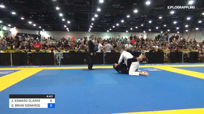 JOHN EDWARD CLARKE vs DAVID BRIAN EDWARDS 2019 World Master IBJJF Jiu ...