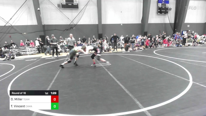 109 lbs Round Of 16 - Derek Miller, Team Aggression vs Tyler Vincent, Camas WC