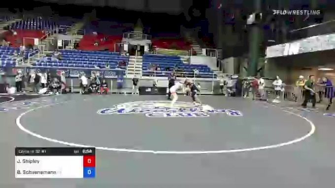 127 lbs Consi Of 32 #1 - Jalayna Shipley, Iowa vs Brooke Schuenemann ...