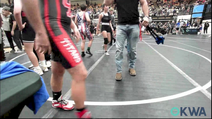 140 lbs Quarterfinal - Michael Critchfield Jr, Nomad vs Colten Partee ...