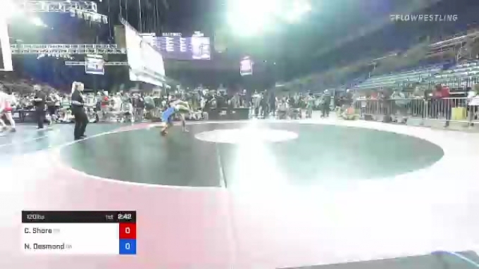120 lbs Round Of 64 - Cooper Shore, Ohio vs Nathan Desmond, Pennsylvania