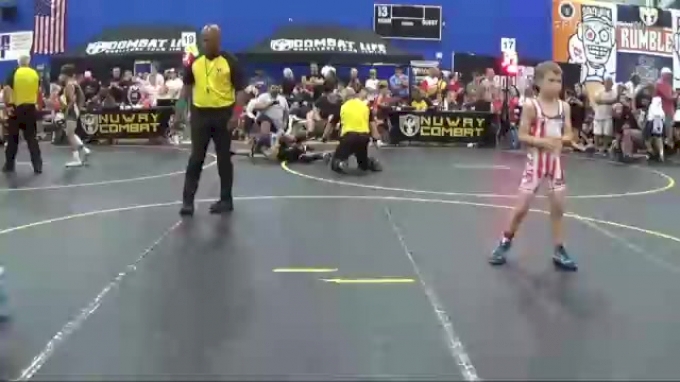 75 lbs Cons. Round 2 - Connor Hartman, Unattached vs Benjamin Milam ...