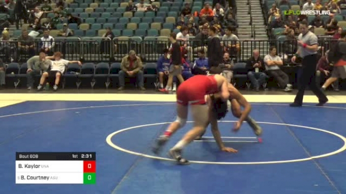 125 lbs Consi Of 4 - Brandon Kaylor, Unattached vs Brandon Courtney ...