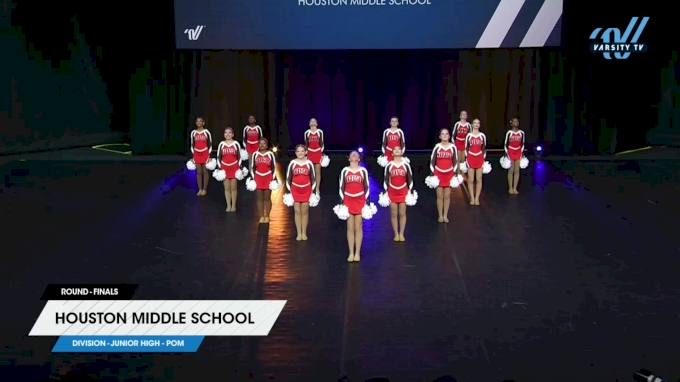 Houston Middle School [2025 Junior High - Pom Finals] 2025 UDA National ...