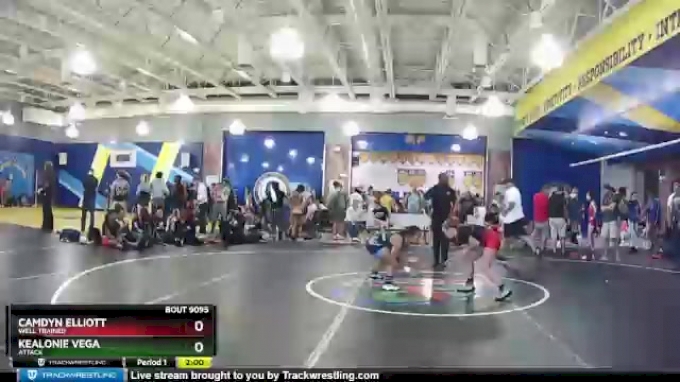 97 lbs Round 4 - Camdyn Elliott, Well Trained vs Kealonie Vega, Attack