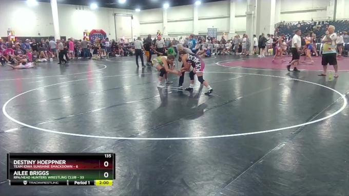 135 lbs Round 5 (8 Team) - Destiny Hoeppner, Team Iowa Sunshine ...