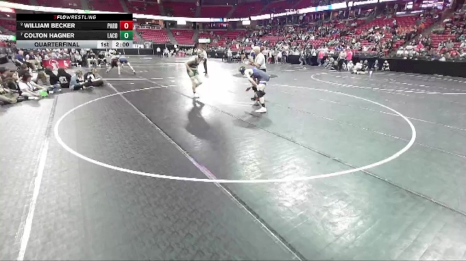 D3-190 lbs Quarterfinal - William Becker, Pardeeville vs Colton Hagner ...