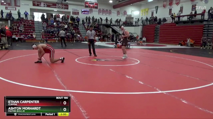 157 lbs Cons. Round 2 - Ashton Morhardt, Fulton (H.S.) JV vs Ethan ...