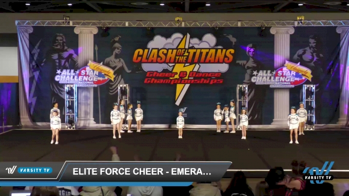 Elite Force Cheer - Emeralds [2022 L1 Youth - D2 Day 1] 2022 ASC Clash of the Titans Tacoma Showdown