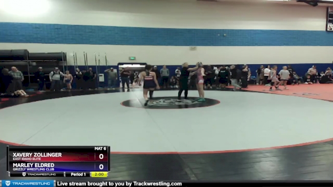 106 lbs Round 3 - Xavery Zollinger, East Idaho Elite vs Marley Eldred ...