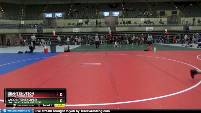 105 lbs 1st Place Match - Jacob Penzkover, LAW - Lacrosse Area ...