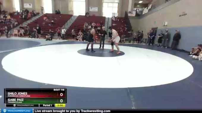 285 lbs Round 2 - Shilo Jones, Mavericks Wrestling vs Gabe Paiz ...