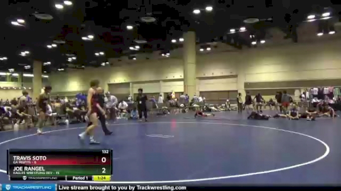 132 lbs Quarters & Wb (16 Team) - Joe Rangel, Eagles Wrestling Dev vs ...