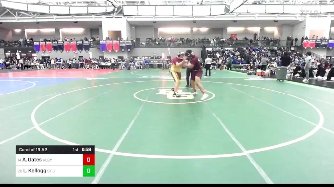 285 lbs Consi Of 16 #2 - Anthony Oates, Killingly vs Lucas Kellogg, St ...