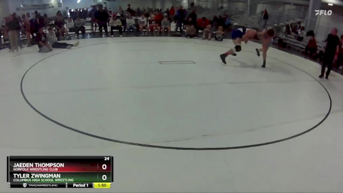 193 lbs 1st Place Match - Jaeden Thompson, Norfolk Wrestling Club vs ...