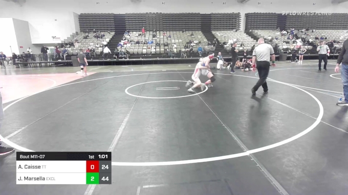 131 lbs Rr Rnd 7 - Anthony Caisse, Team Tugman MS vs Jeremy Marsella, Excel