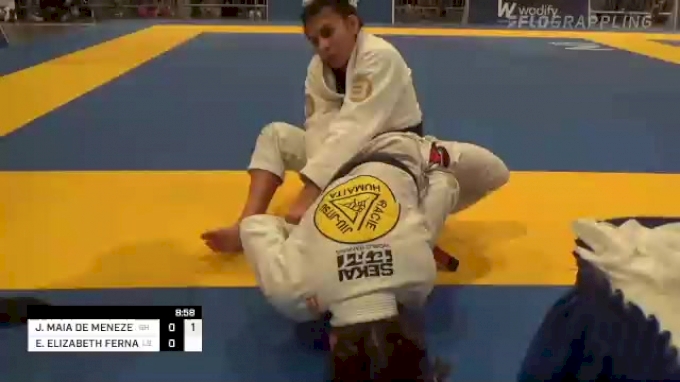 JANAINA MAIA DE MENEZES vs EMILY ELIZABETH FERNANDEZ 2022 IBJJF Jiu ...