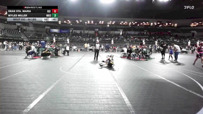 60 lbs Consi Of 8 #1 - Dean Sta. Maria, Red Nose vs Myles Miller ...