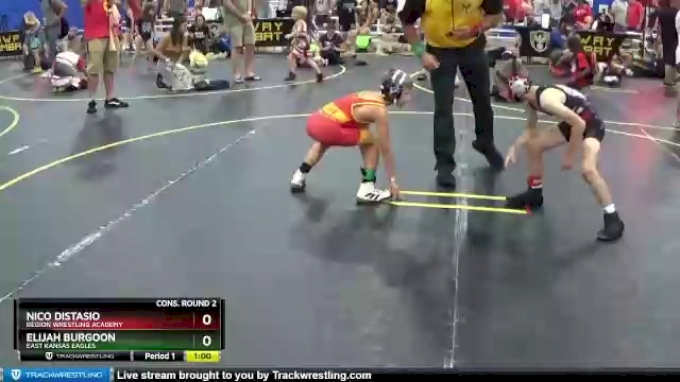 60 lbs Cons. Round 2 - Nico Distasio, Region Wrestling Academy vs ...
