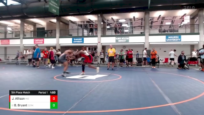 152-157 lbs 5th Place Match - Bryce Bryant, Unattached vs Jayden ...
