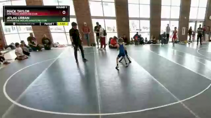 53-61 lbs Round 1 - Mack Taylor, Erie Tigers Wrestling Club vs Atlas ...