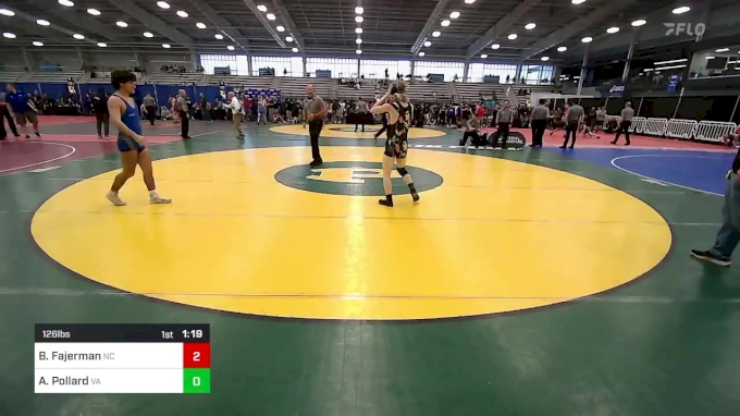 126 lbs 5th Place - Brandt Fajerman, NC vs Austin Pollard, VA