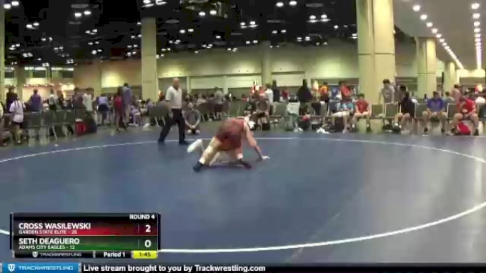 152 lbs Round 4 (8 Team) - Seth Deaguero, Adams City Eagles vs Cross ...