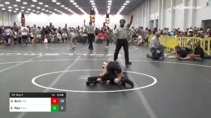 75 lbs Rr Rnd 2 - Gunner Butt, Indiana Combat Grappling vs Ethan Rea, PA Grinders