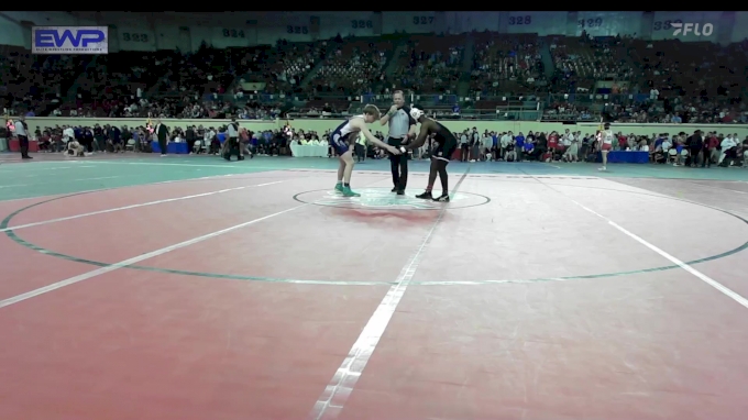 143 lbs Consi Of 32 #1 - Elijah Jones, Team Guthrie Wrestling vs Brent Parker, El Reno