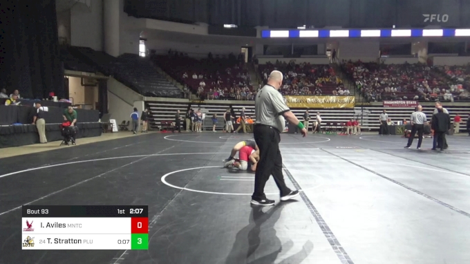 174 lbs Round Of 64 - Isaiah Aviles, Montclair State vs Tyler Stratton ...