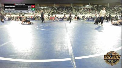 120 lbs Semifinal - Sidda Evans, Ogden's Outlaws Wrestling Club vs ...