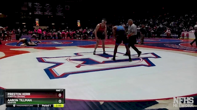 7A-215 lbs Champ. Round 1 - Aaron Tillman, Newton vs Preston Kerr ...