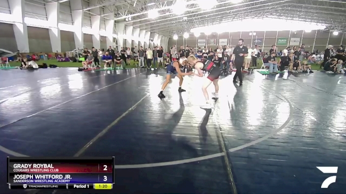 120 lbs Quarterfinal - Grady Roybal, Cougars Wrestling Club vs Joseph ...