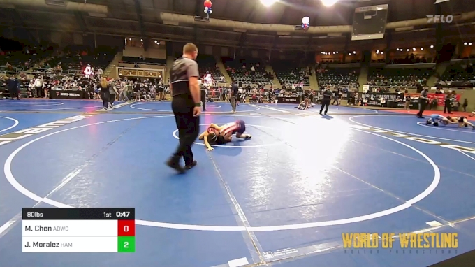 80 lbs Consi Of 8 #2 - Mitchell Chen, American Dream Wrestling Club vs ...