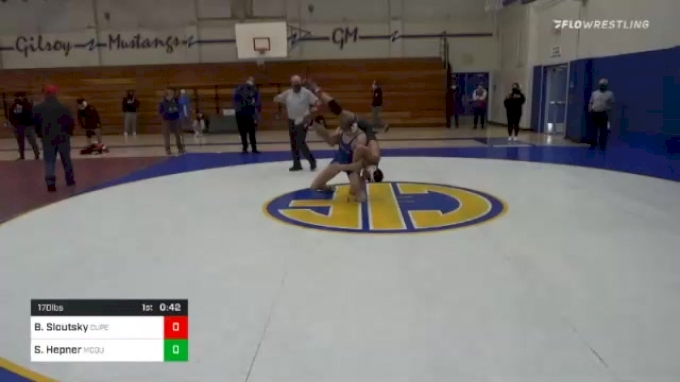 170 lbs Consolation - Benjamin Sloutsky, Cupertino vs Shane Hepner, Mcqueen