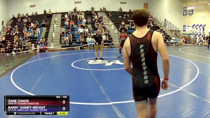 132 lbs Semifinal - Zane Chavis, Sons Of Thunder Wrestling vs Barry ...