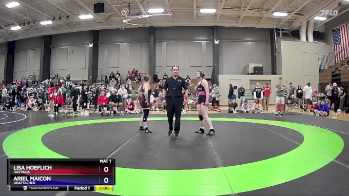 145 lbs Cons. Round 3 - Ariel Maicon, Unattached vs Lisa Hoeflich, Hastings