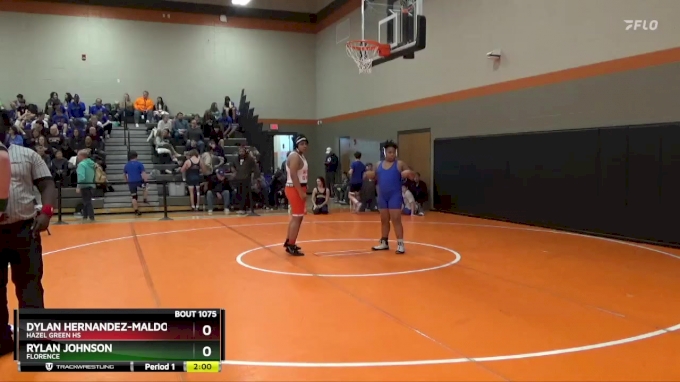 207 lbs Quarterfinal - Dylan Hernandez-maldonaldo, Hazel Green HS vs ...