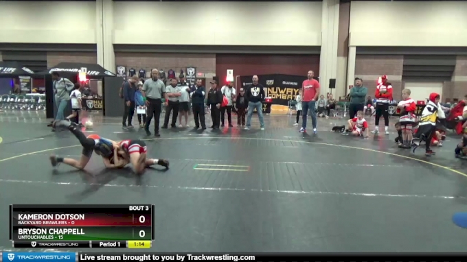 91 lbs Placement (4 Team) - Kameron Dotson, Backyard Brawlers vs Bryson ...