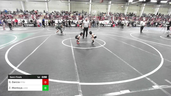 40 lbs Semifinal - Grayson Garcia, Stout Wr Ac vs Zane Montoya ...