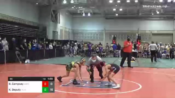 65 lbs Prelims - Bronco Campsey, Barn Brothers WC vs Kooper Deputy ...