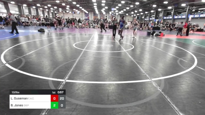 132 lbs Rr Rnd 1 - Luke Guseman, Elite Athletic Club vs Blake Jones ...