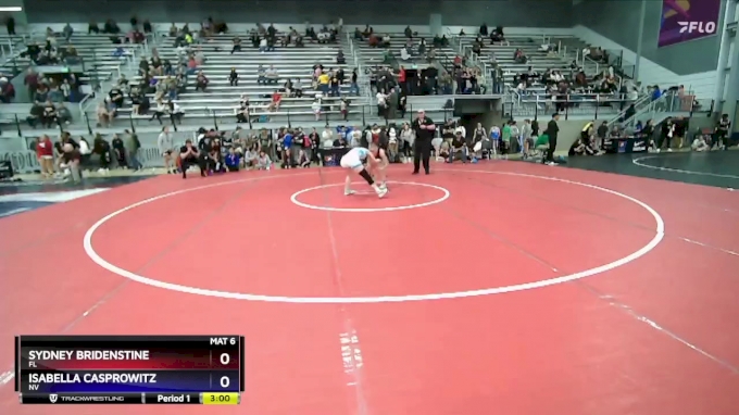 57 lbs Cons. Round 3 - Sydney Bridenstine, FL vs Isabella Casprowitz, NV